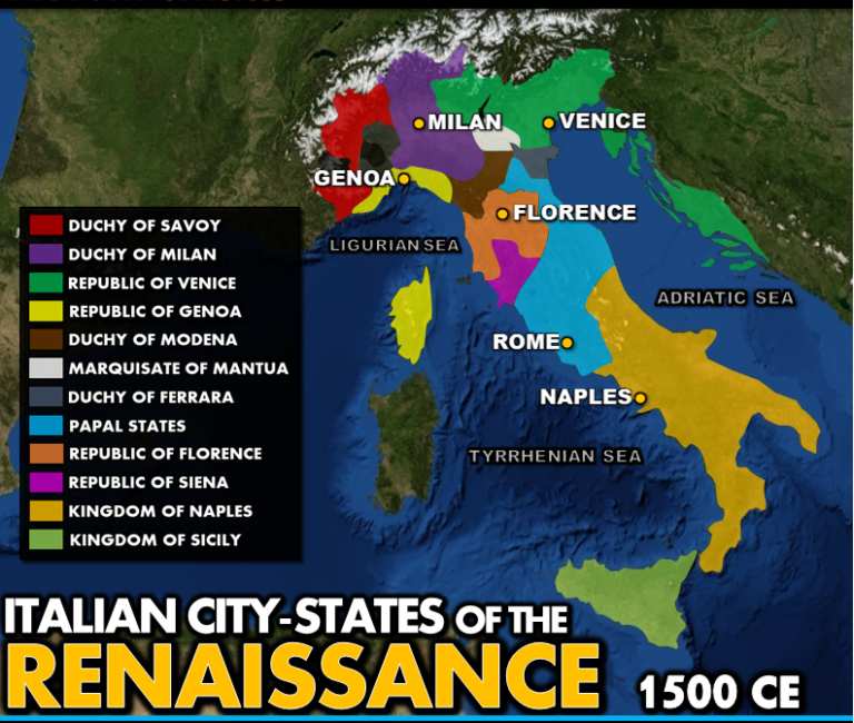 Italian City-States in Renaissance | The First Encyclopedia